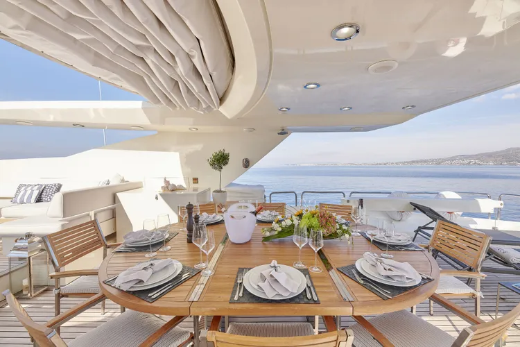 RINI yacht for charter (Posillipo-Rizzardi, 36.68m, 2009)